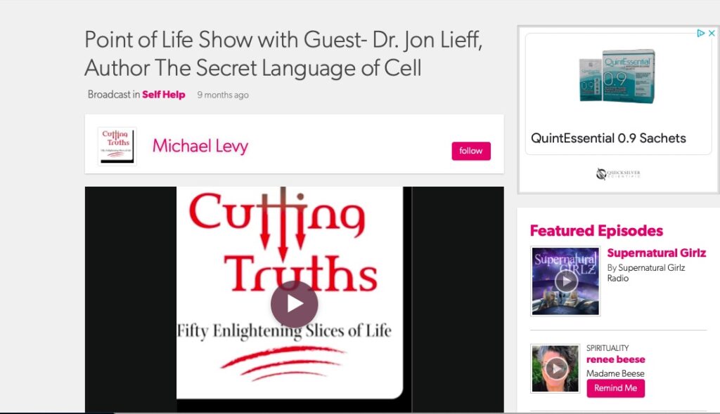 Blog | Jon Lieff, MD